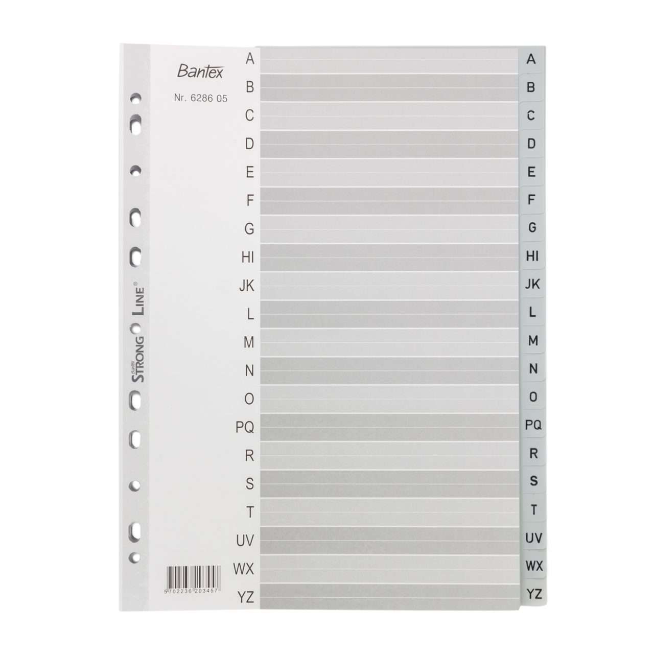 Alphabetical Index 6203 – Bantex