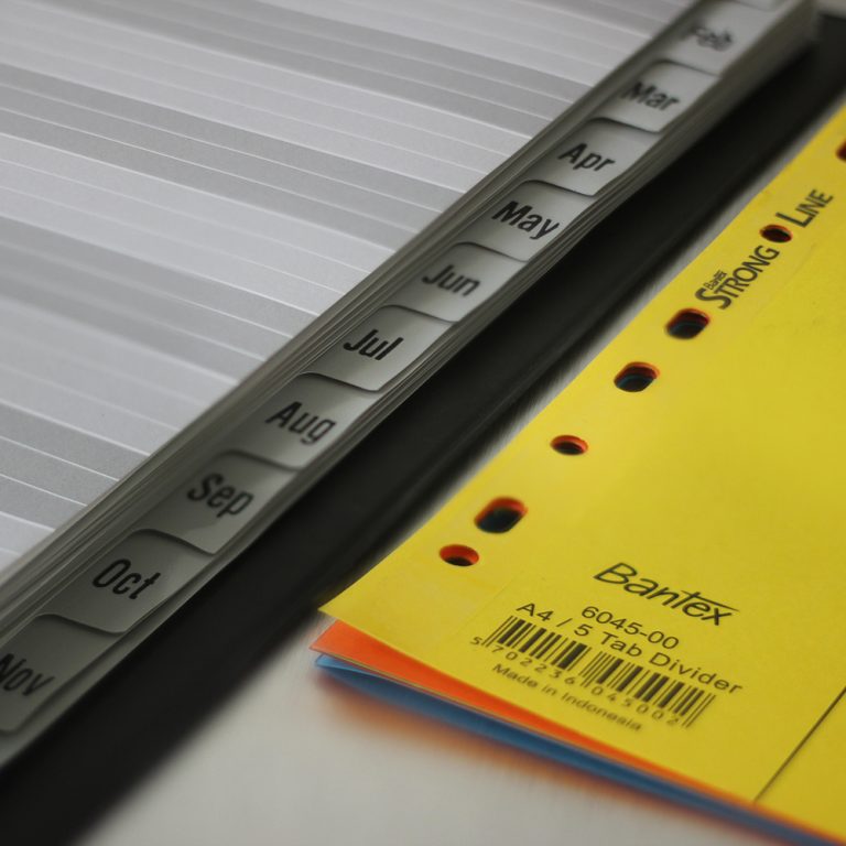 For Dividers & Indexes - Bantex